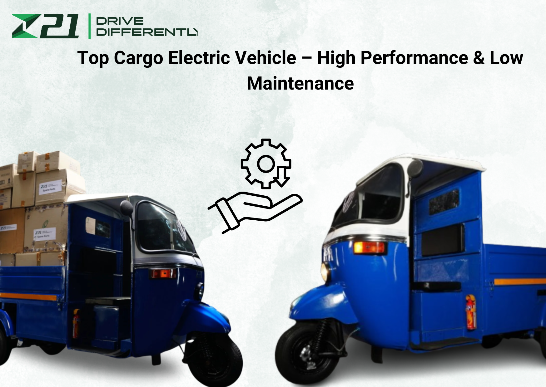 Top Cargo Electric Vehicle – High Performance & Low Maintenance - Zero21