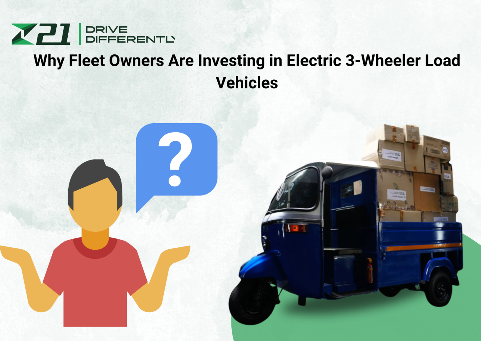 Why Fleet Owners Invest in Electric 3-Wheeler Load Vehicles